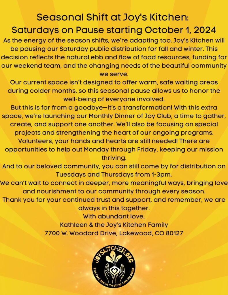 Food - Joy's Kitchen